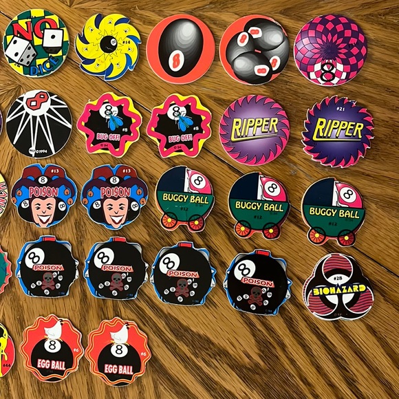 Other | Pogs Ultimate Classic Pogs Collection Vintage 9s Lot 45 Pieces ...